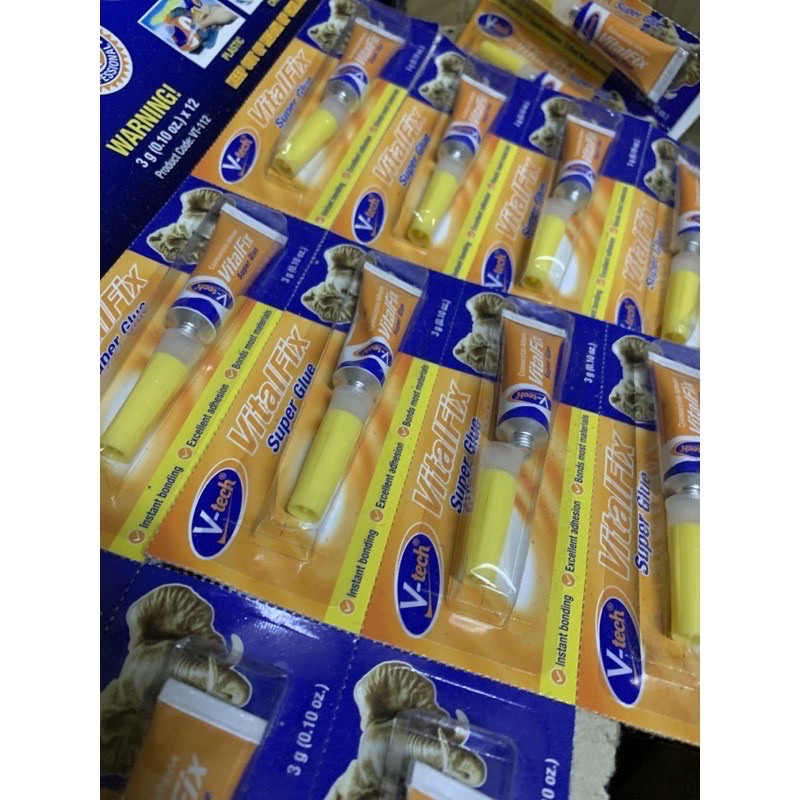 Super Glue Vital Fix Gam Gajah Superglue 3g Super Gam Superglue ...