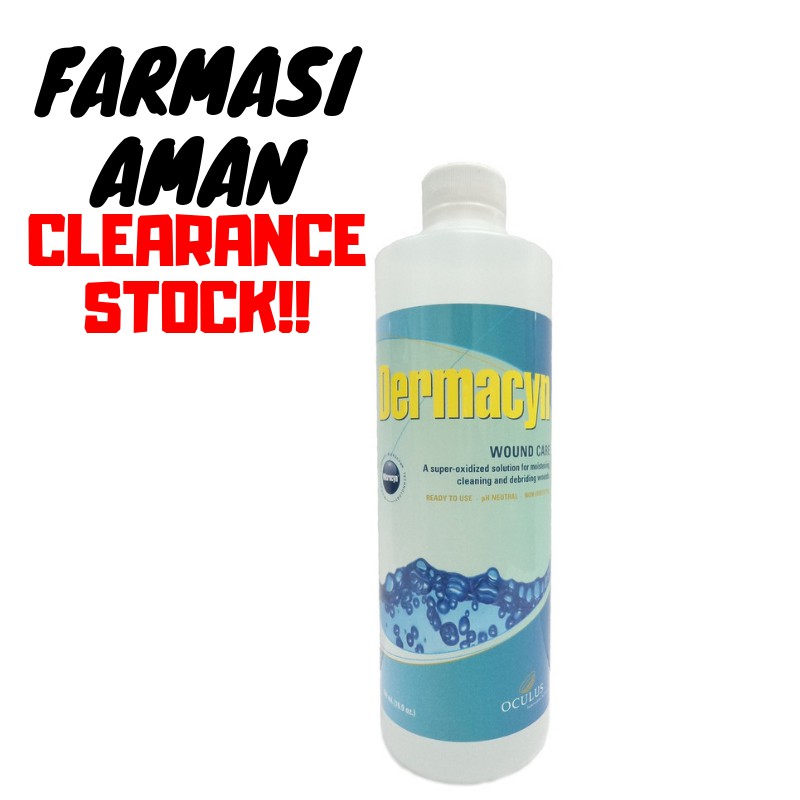 DERMACYN WOUND CARE SOLUTION 500ML | Shopee Malaysia