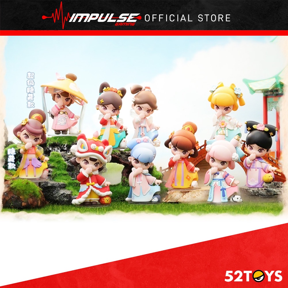 52Toys - Rouged Lips Peipei Series [Blind Box / Full Case] 点绛唇佩佩系列 [盲盒 / 端盒] | Shopee Malaysia