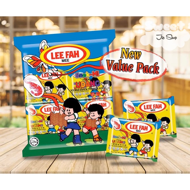 8’S Lee Fah Mee Noodle snack prawn Flavour | Shopee Malaysia