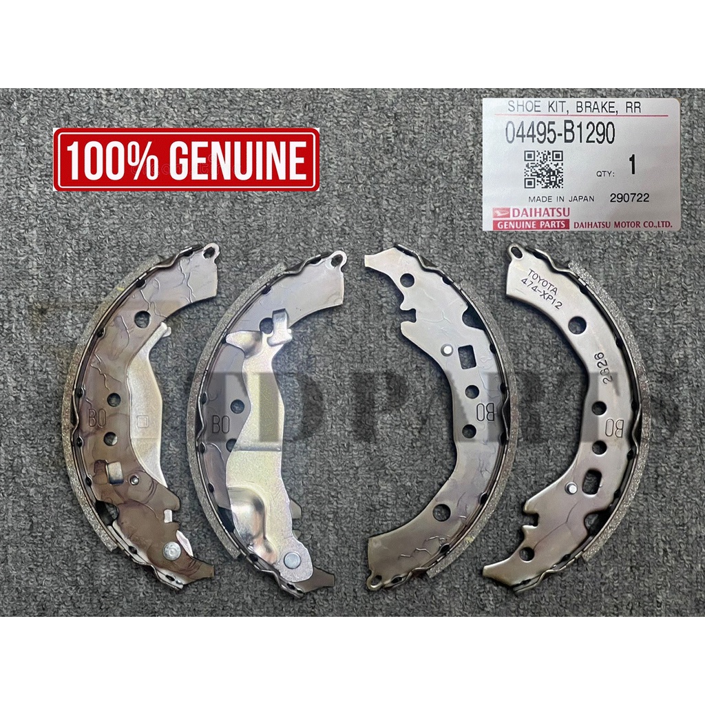 100% GENUINE PERODUA ALZA NEW 2014 BRAKE SHOE 04495-B1290 | Shopee Malaysia