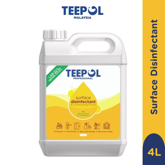 Teepol Accelerated Hydrogen Peroxide h2o2 (4 Litres) | Shopee Malaysia