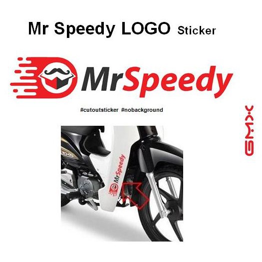 GMX. Mr Speedy Logo Vinyl Sticker Car Motor Lorry Glass/Window Decal ...