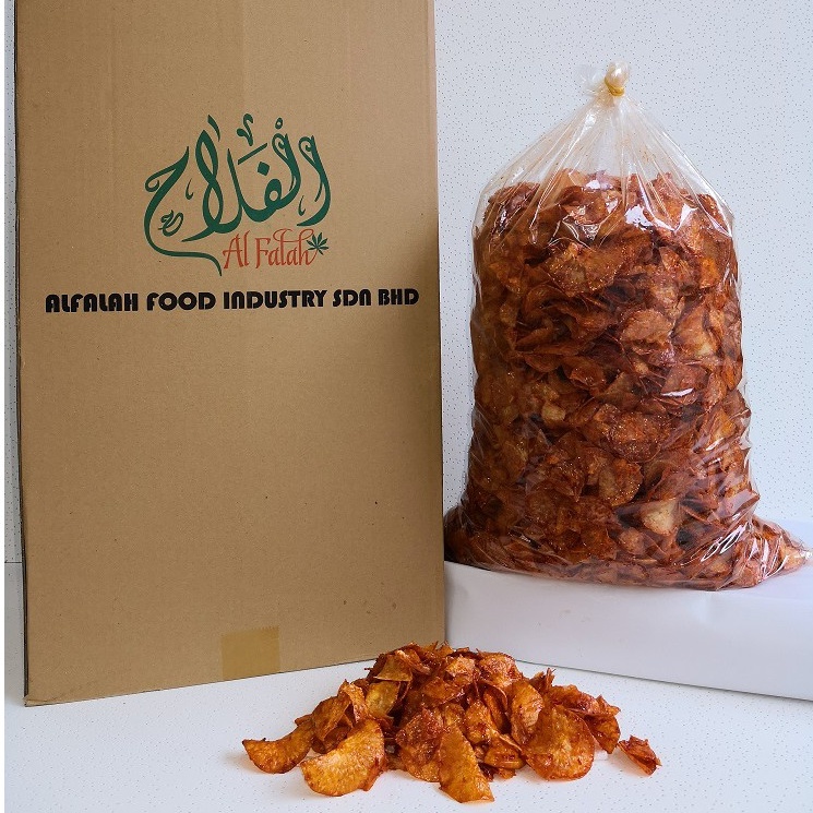 CHILLI TAPIOCA CHIPS / UBI SAMBAL 5KG | Shopee Malaysia