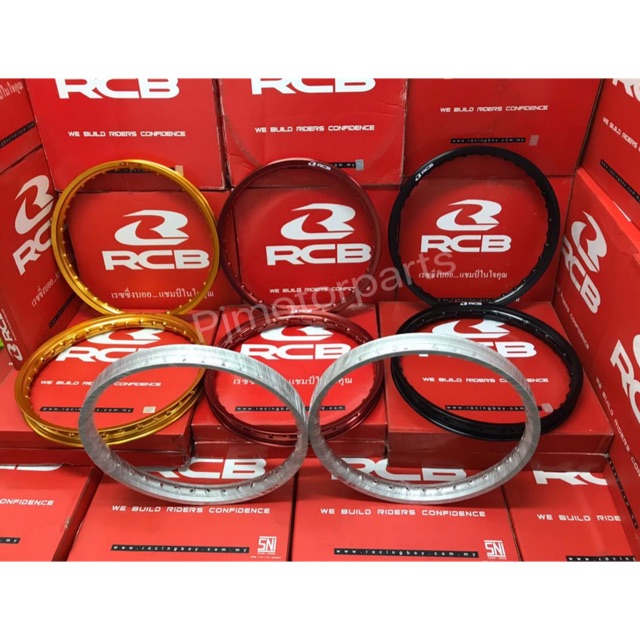 RCB Alloy Rim 140X17 (1 gelung) 100% Original RCB Racing Boy (Rim Aloi ...