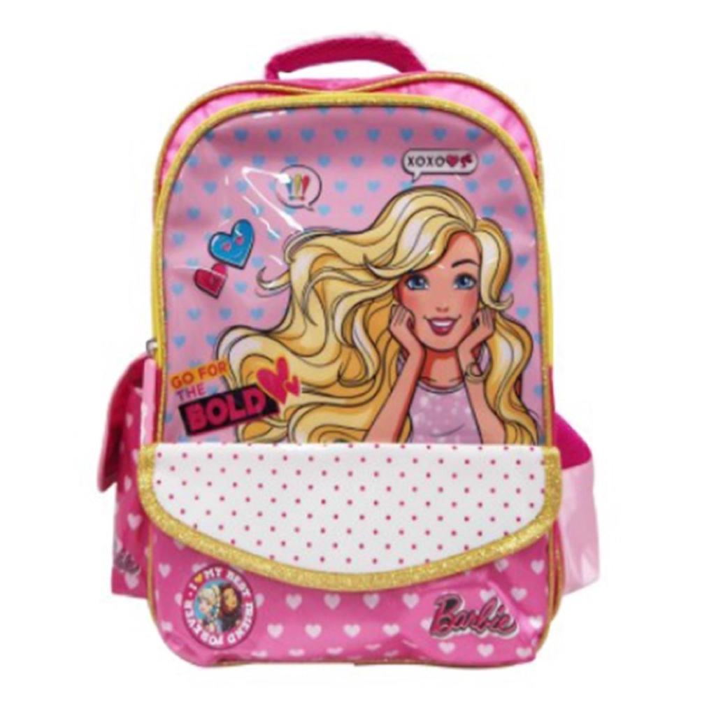 Barbie Primary School Bag Backpack - Pink Colour | Shopee Malaysia