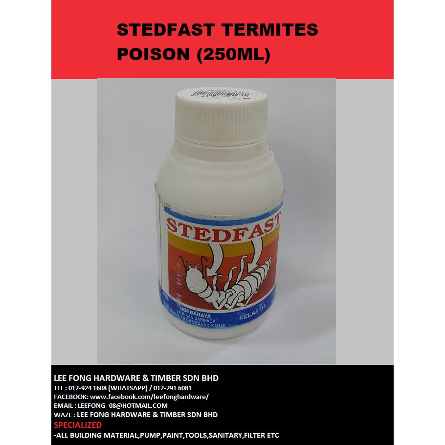 250ML Odourless Stedfast(Racun anai anai tak berbau/pest control ...