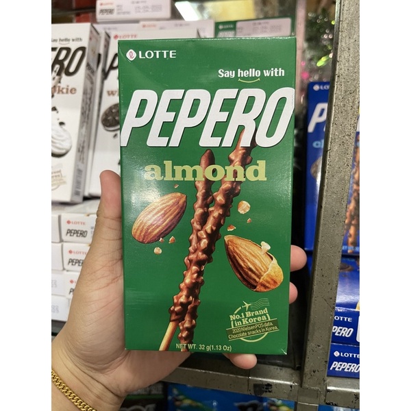 LOTTE PEPERO ALMOND 32g | Shopee Malaysia