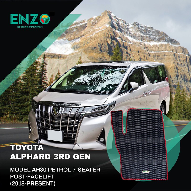 Toyota Alphard 3rd Gen Model AH30 Petrol 7 Seater Post Facelift - Enzo ...