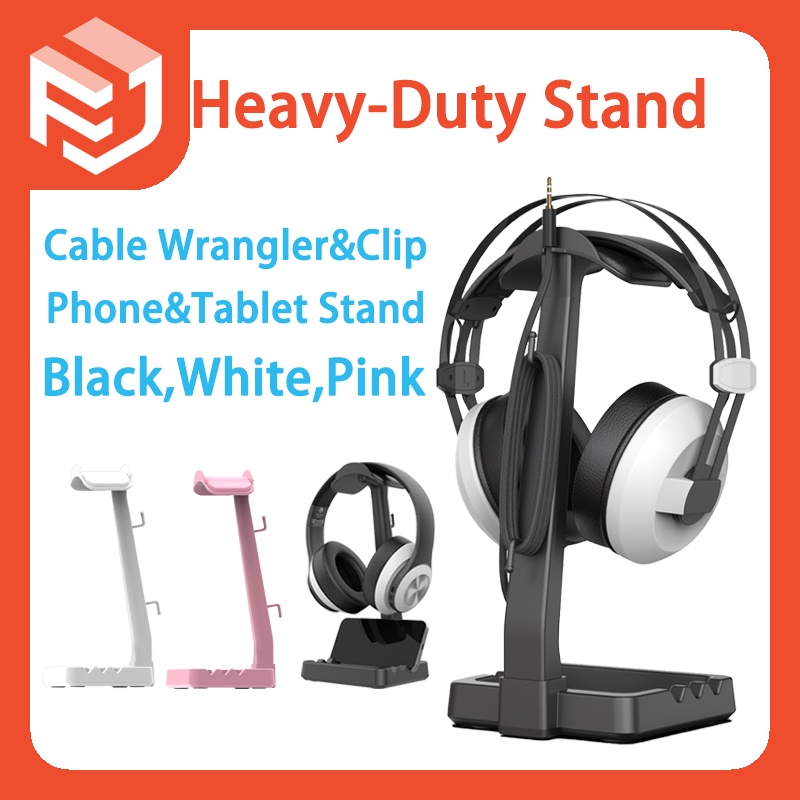 Heavy-Duty Headphone Stand Universal Headset stand headphone holder ...