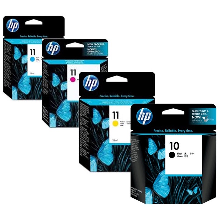 HP 10 / HP 11 INK CARTRIDGE(100% ORIGINAL GENUINE)(EXPIRED) | Shopee ...