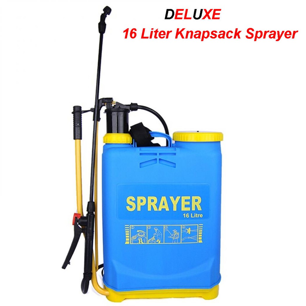 16 LITER KNAPSACK MANUAL PRESSURE SPRAYER-DELUXE | Shopee Malaysia