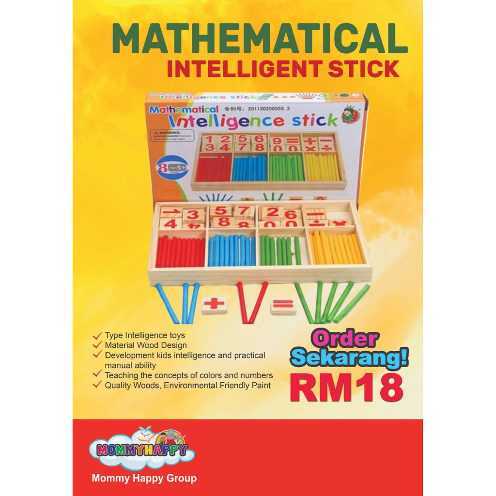 MATHEMATICAL INTELLIGENT STICK | Shopee Malaysia