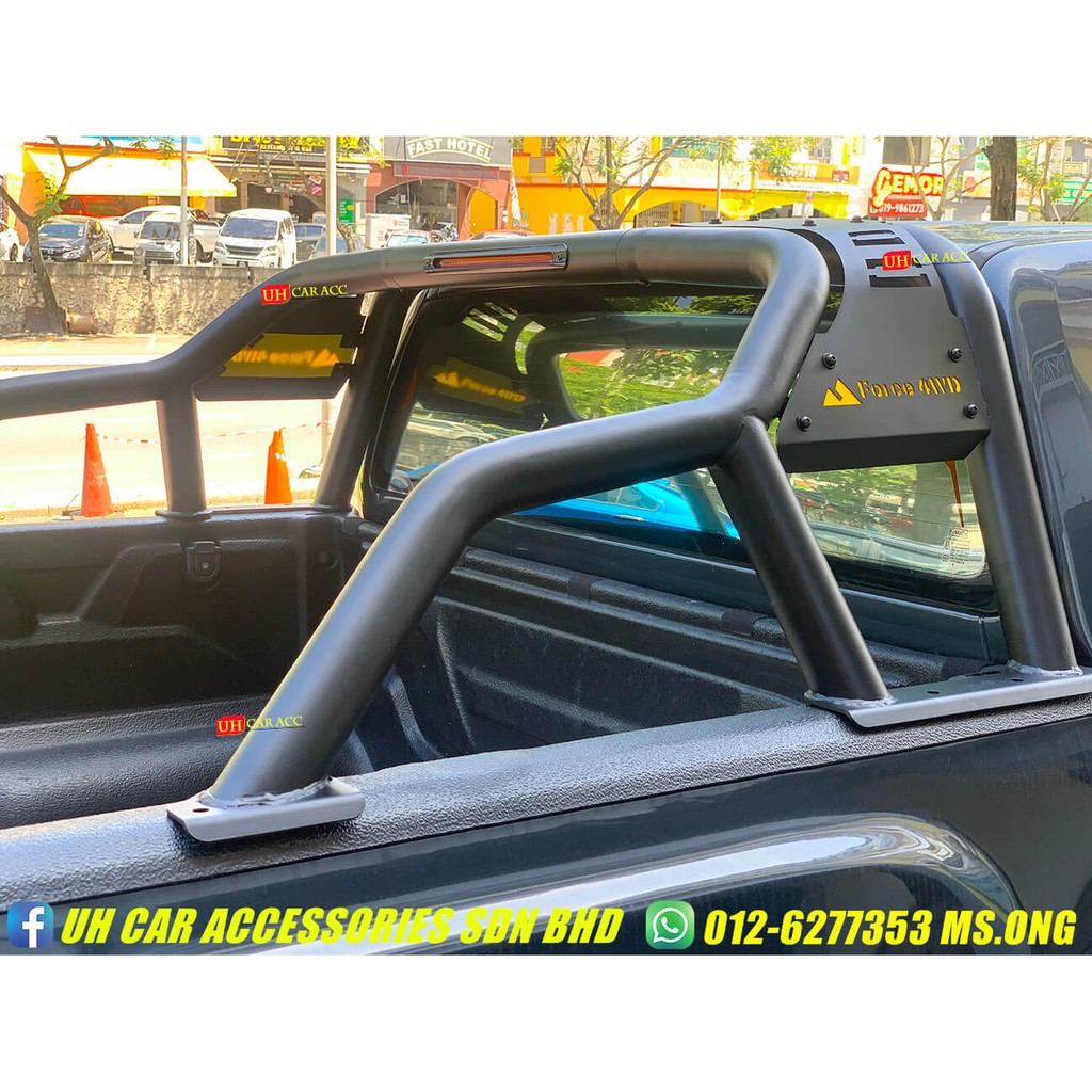 Ford Ranger T6/T7/T8 T9 TRD Force Roll Bar Sport Bar With LED Brake ...
