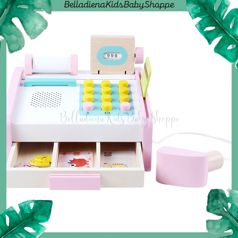Wooden Cash Register Toys | Shopee Malaysia