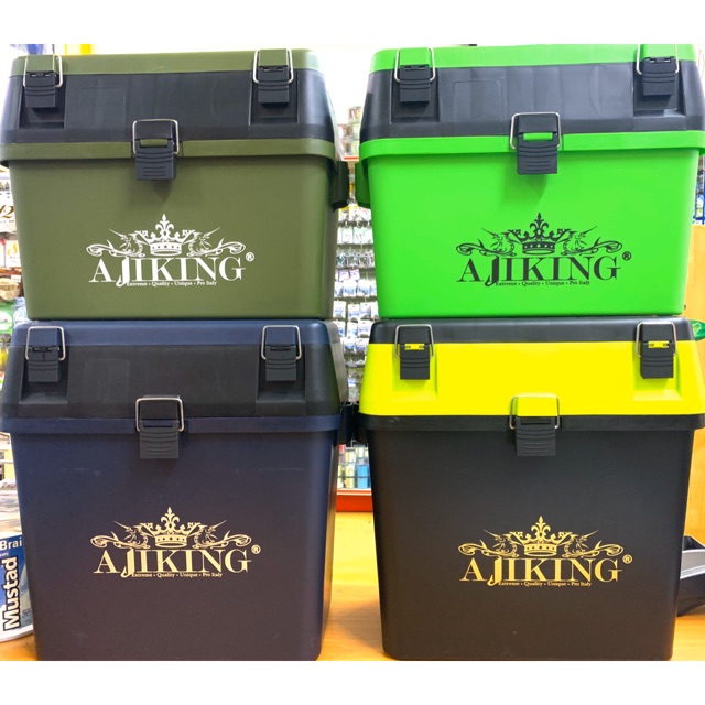 AJIKING Pro Tackle Box AJK 6 Small / Large | Shopee Malaysia