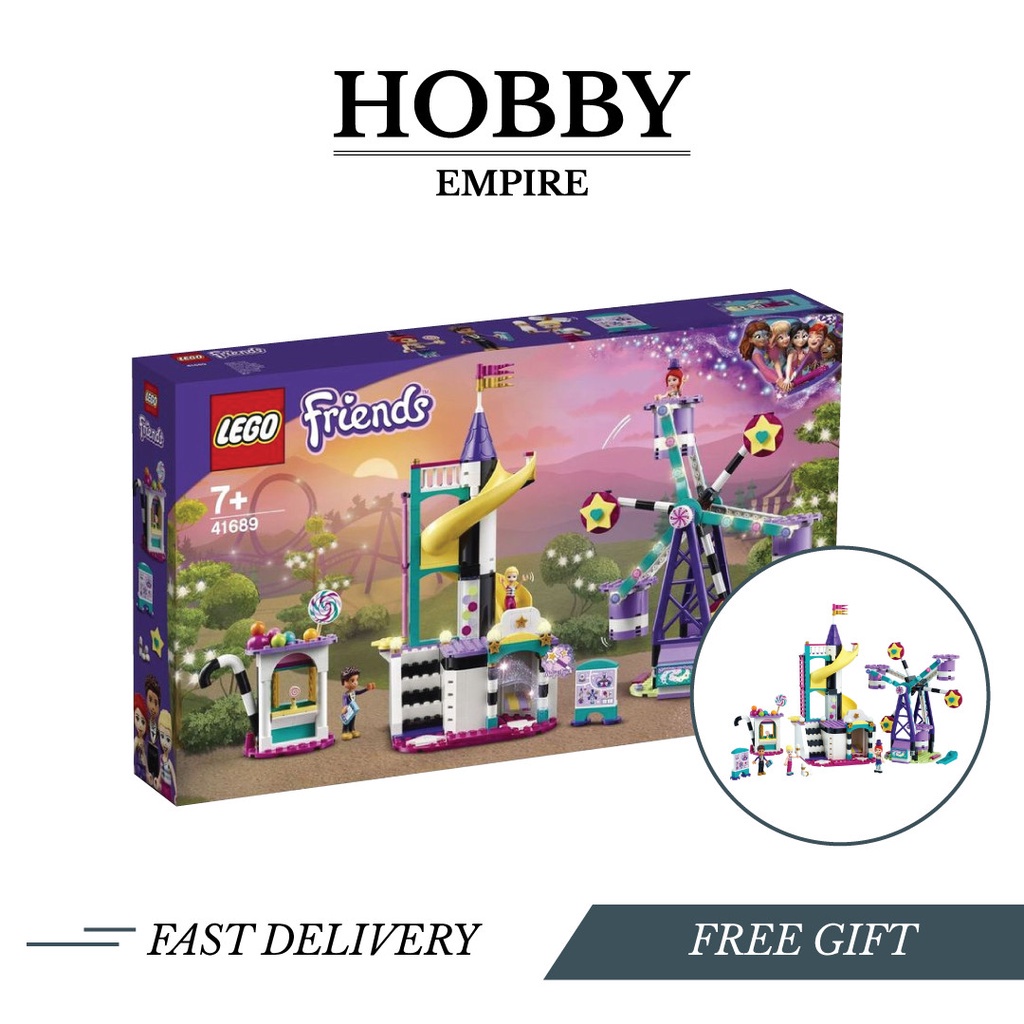 LEGO Friends 41689 Magical Ferris Wheel and Slide *Original LEGO Set ...