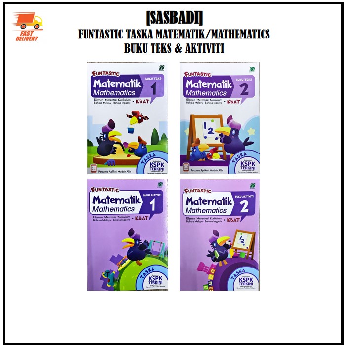 [FANTASY] SASBADI: FUNTASTIC TASKA MATEMATIK/MATHEMATICS BUKU TEKS ...