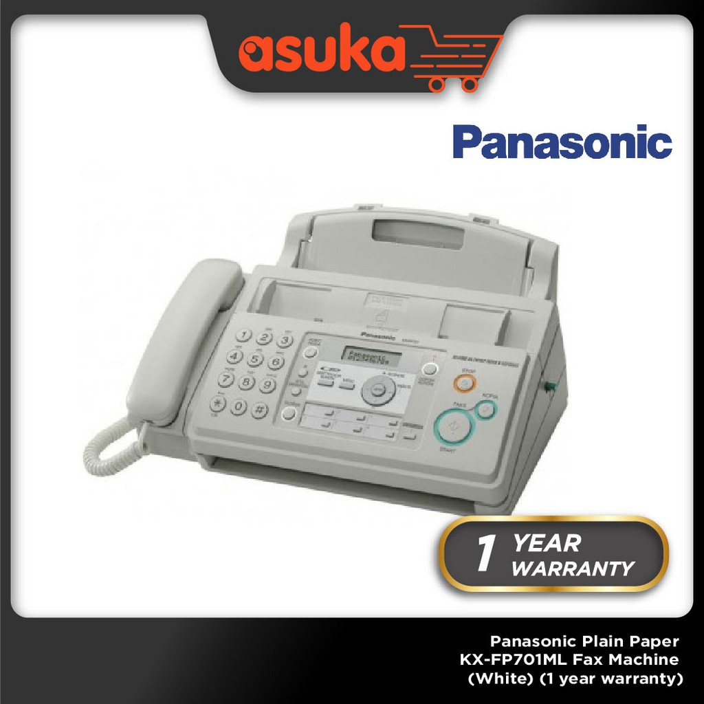 Panasonic Plain Paper KX-FP701ML Fax Machine (1 years warranty ...