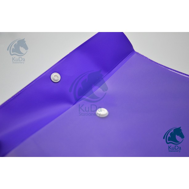 KuDa Colorful A4 U Shape File 5's (Purple) | Shopee Malaysia