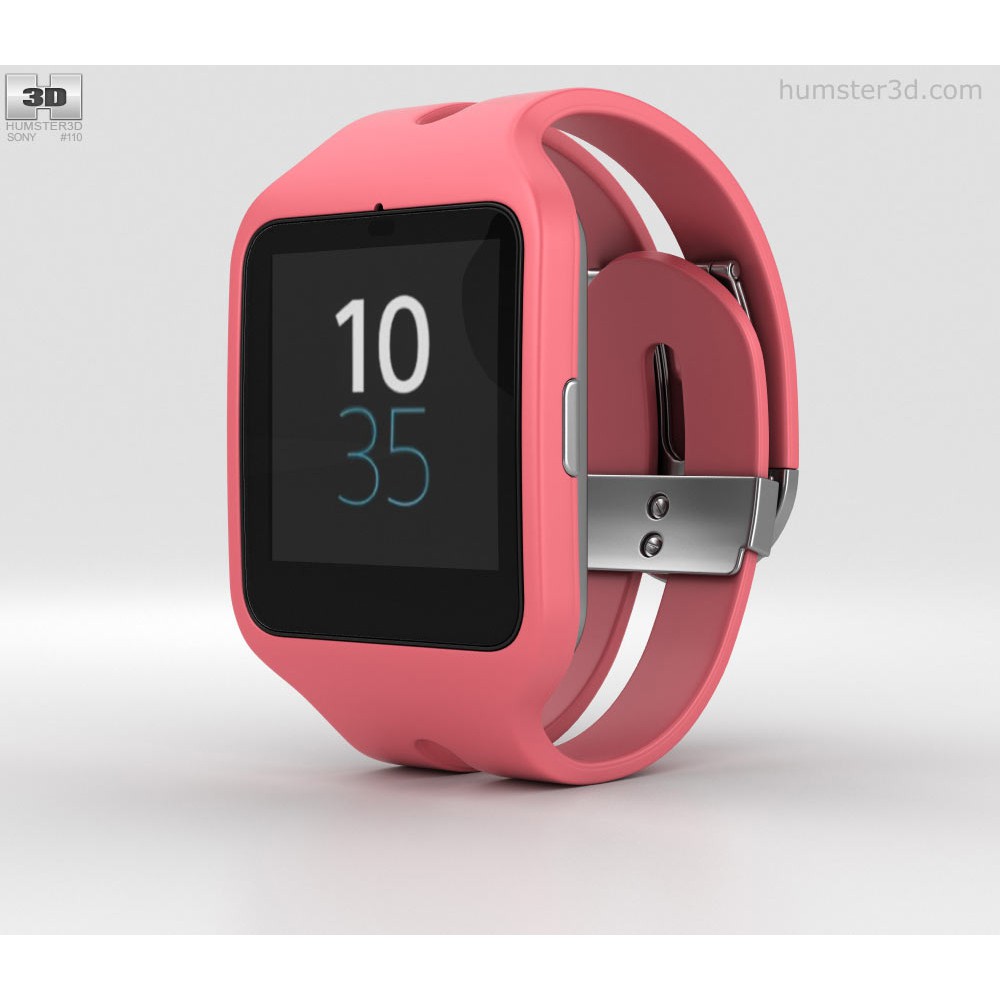 Sony SWR50 1.6-Inch Transflective Display SmartWatch 3 (Pink) | Shopee ...