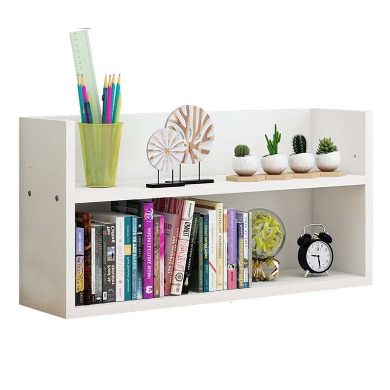 Dormitory study room desktop space saver book rack student office ...