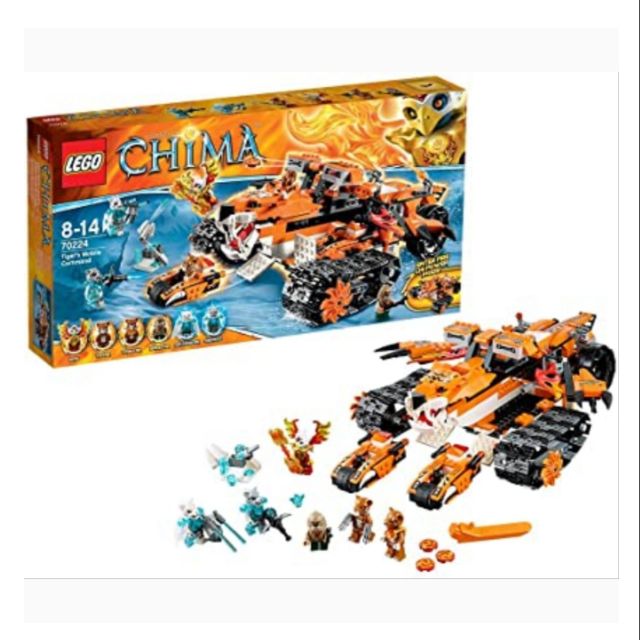 Lego 70224 Legends of Chima Tiger's Mobile Command | Shopee Malaysia