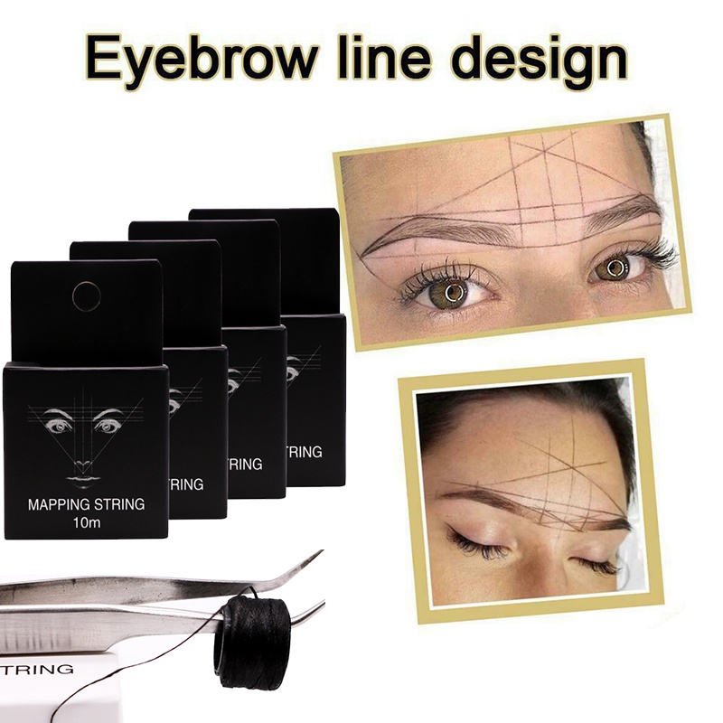 Eyebrow Mapping String Pre-Inked Mapping String Eyebrow Thread Tattoo ... Eyebrow Mapping String Pre-Inked Mapping String Eyebrow Thread Tattoo ...