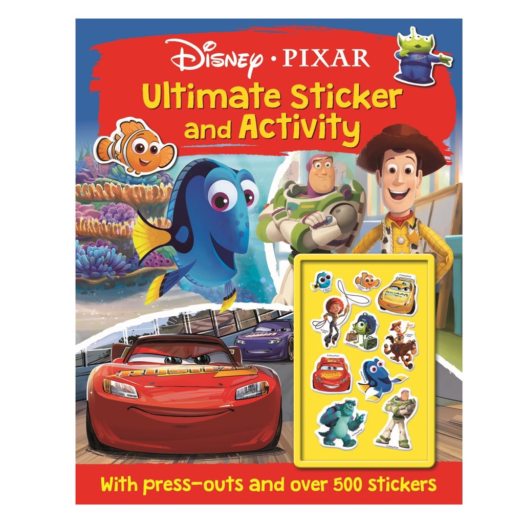 Disney Pixar Ultimate Sticker & Activity Book With Stickers Press-Outs ...