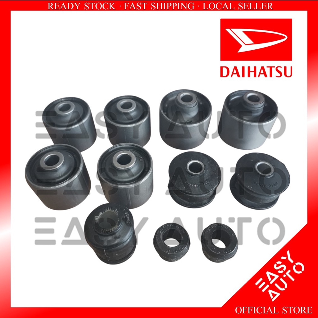 Perodua Kelisa Kenari Rear Trailing Arm Bush / Rear Arm Bush Set / Lateral Arm Bush Daihatsu ...