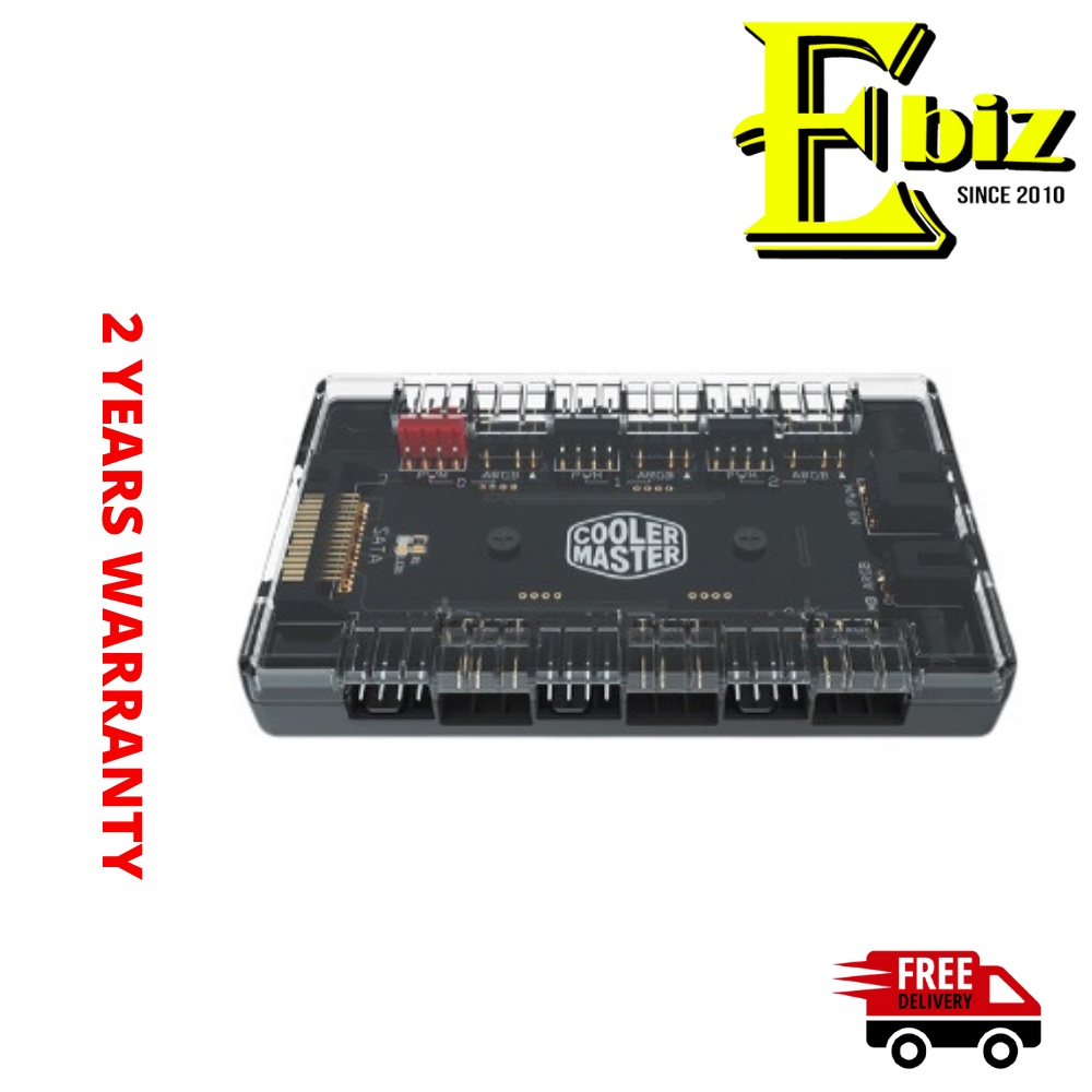 COOLER MASTER Masterfan ARGB And Pwm Hub | Shopee Malaysia