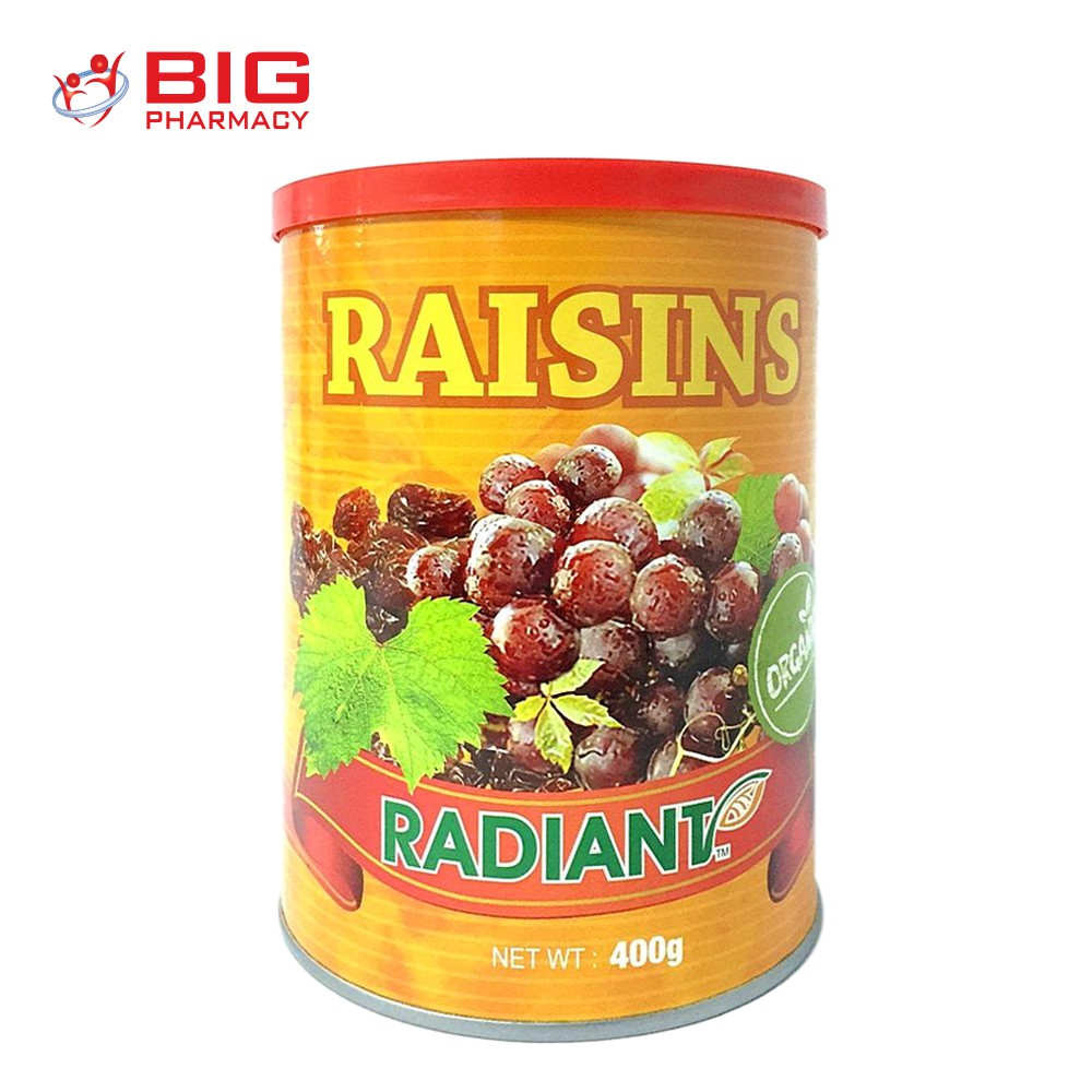 RADIANT Organic Raisins (400g) | Shopee Malaysia