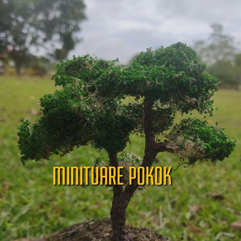 Miniature Pokok bagi diorama | Shopee Malaysia