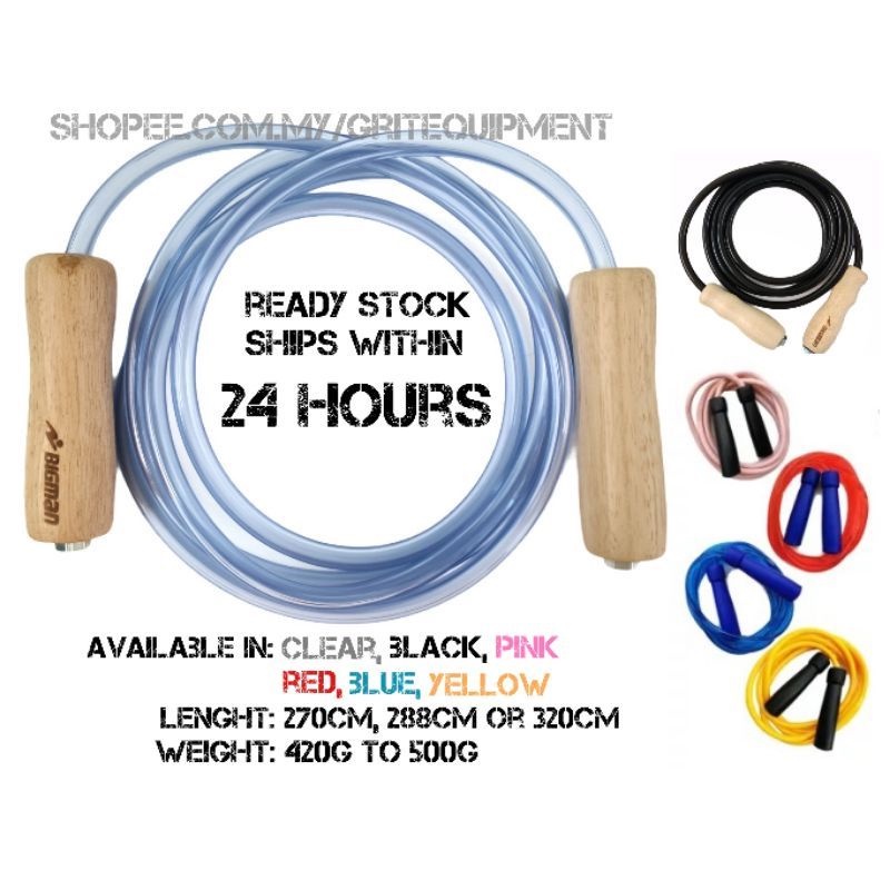 The Original Muay Thai Skipping Rope (Made in Thailand) Jump Rope Heavy ...