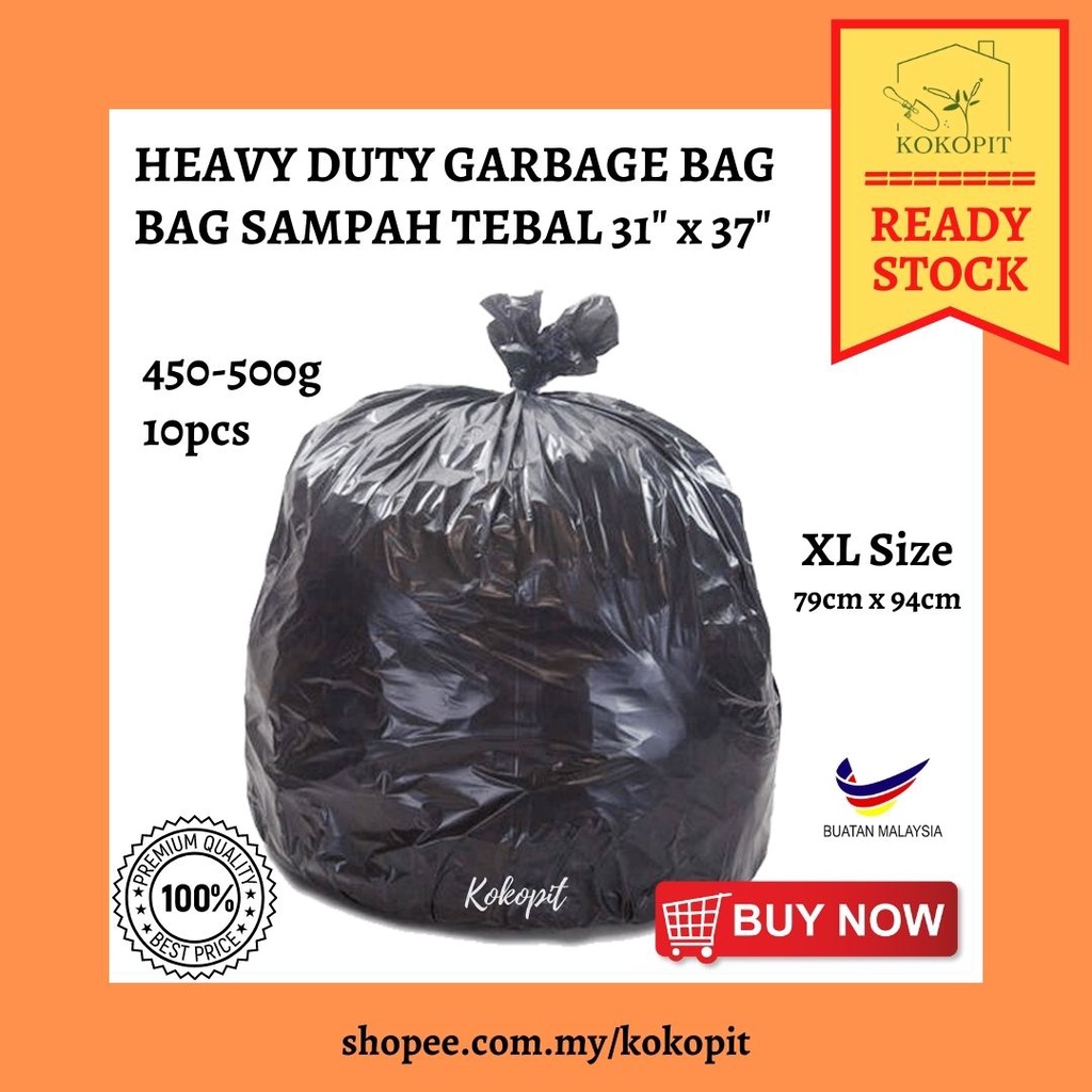 💥Wholesale💥 Heavy Duty THICK Garbage Bags XL Size 31" X 37" / Plastic ...