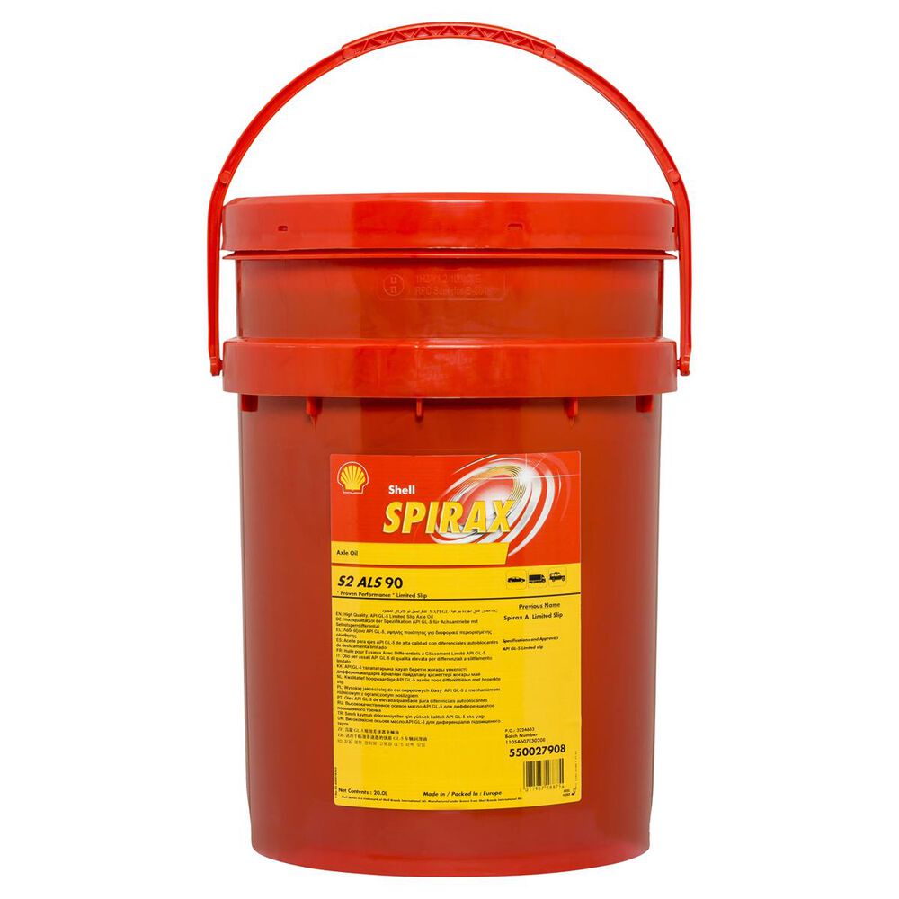 Shell S2 ALS 90 Rear Axle Limited Slip Differential Gear Oil | Shopee ...