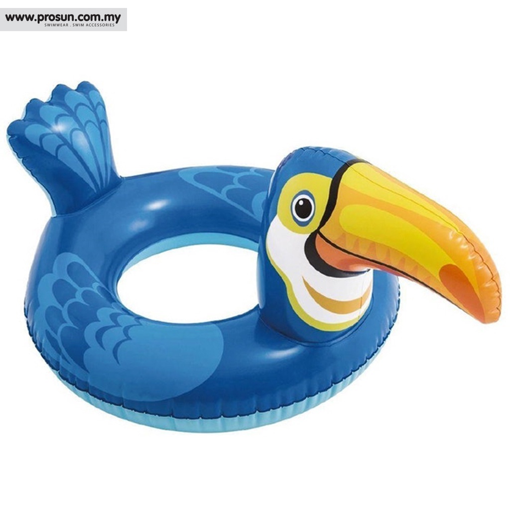 Prosun Intex Toucan Inflatable Animal Swim Ring Children Age 3 - 6 Pool ...
