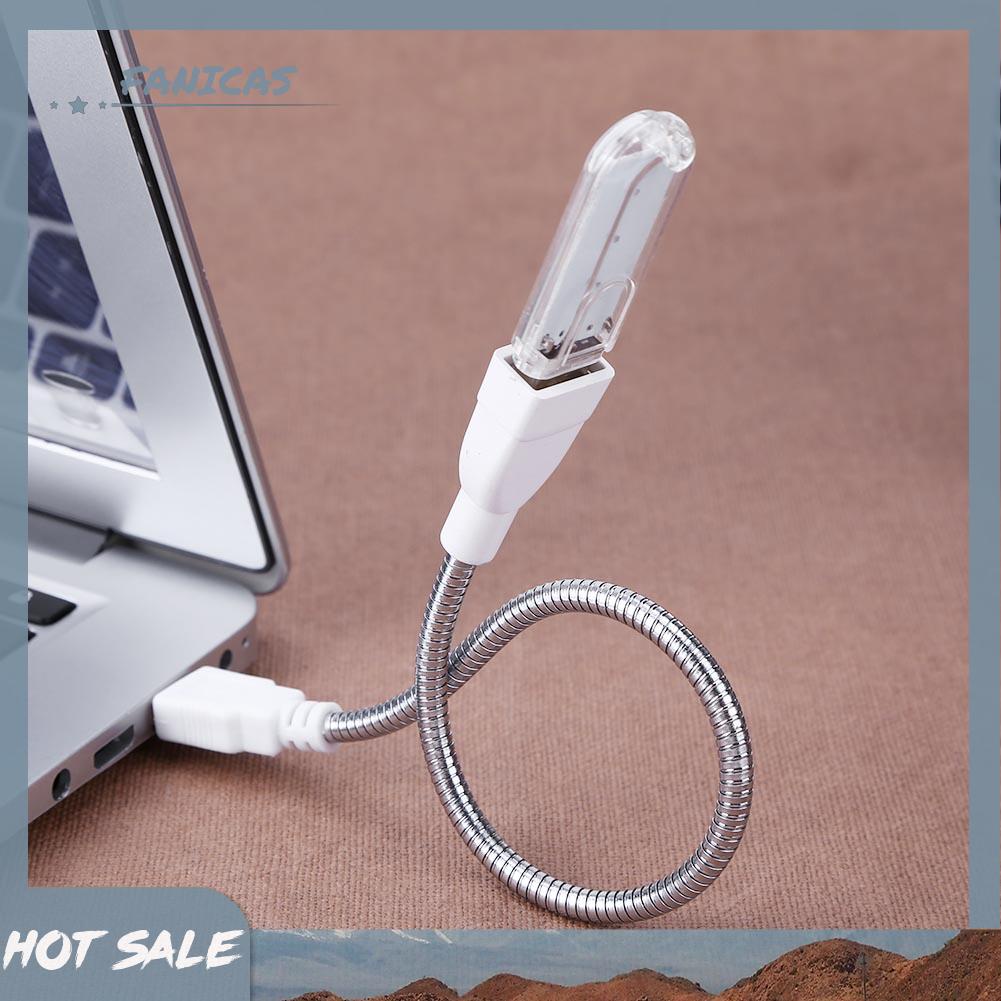 Metal Flexible Tube USB Male to Female Extension LED Light Adapter ...
