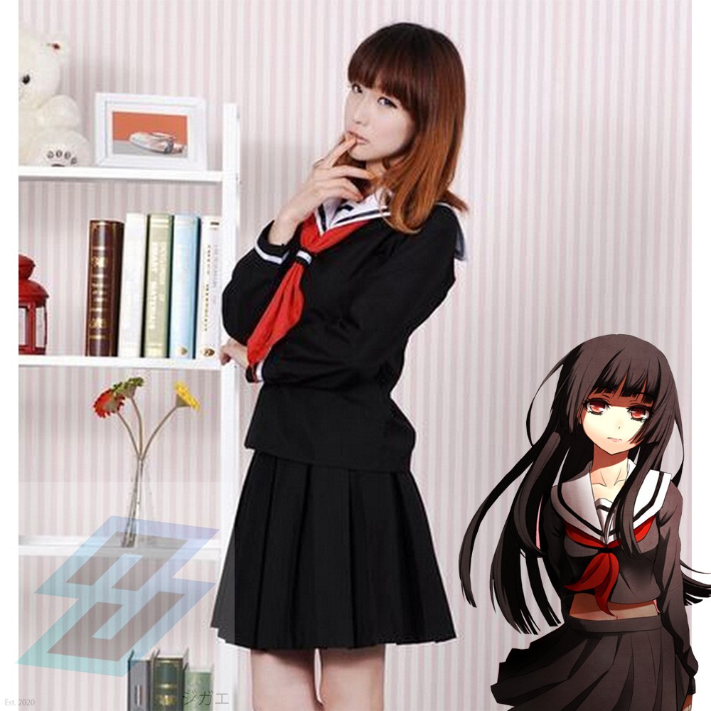 Enma Ai Seifuku Japan Sailor Anime Cosplay Costume | Shopee Malaysia