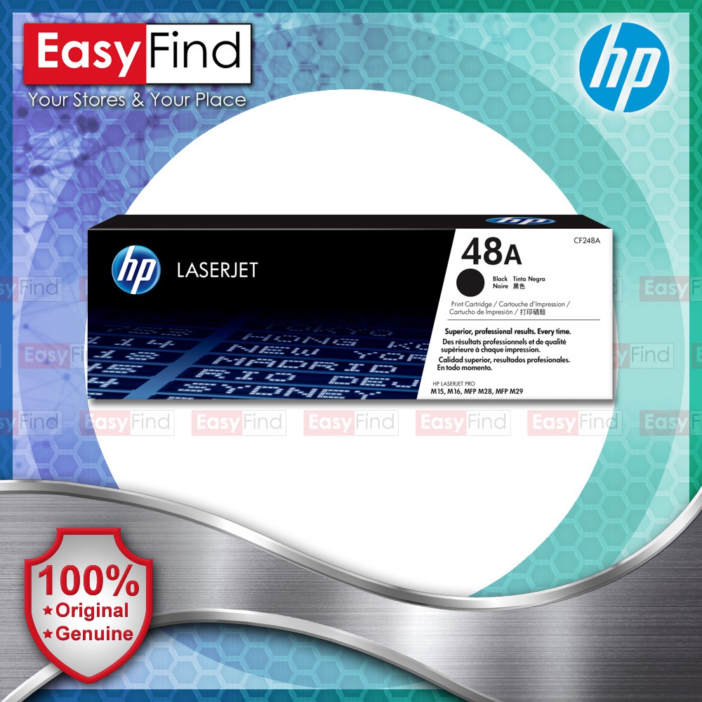 HP 48A Black Original LaserJet Toner Cartridge CF248A | Shopee Malaysia