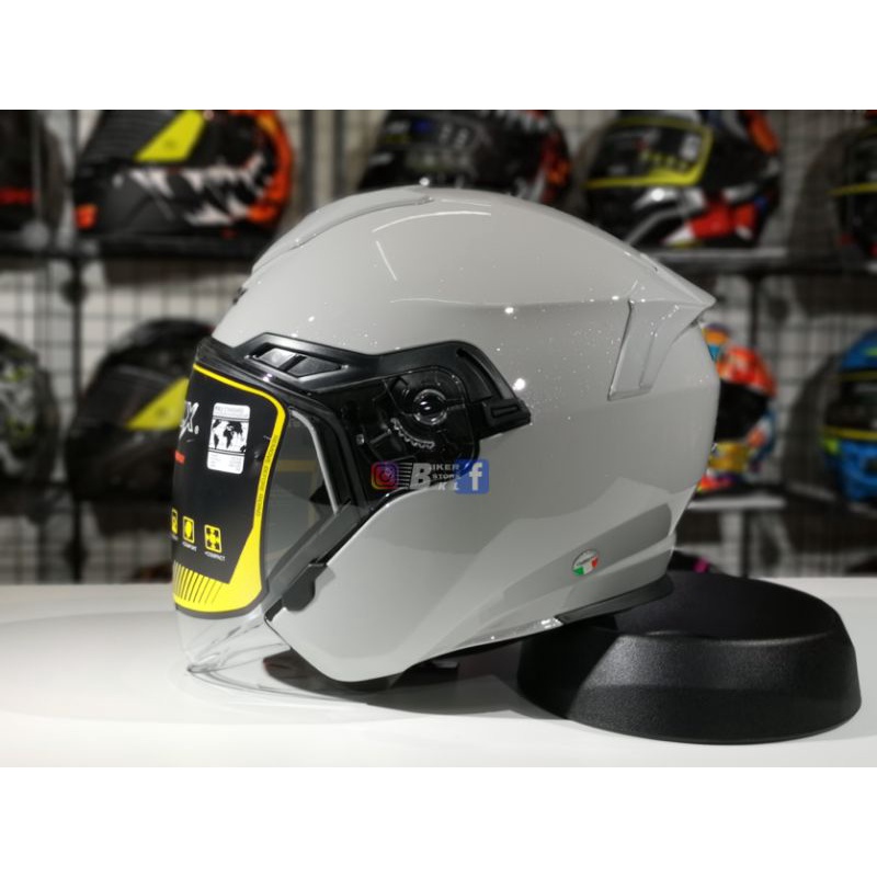 Original Motorax S30 Modern Grey Open Face Helmet | Shopee Malaysia