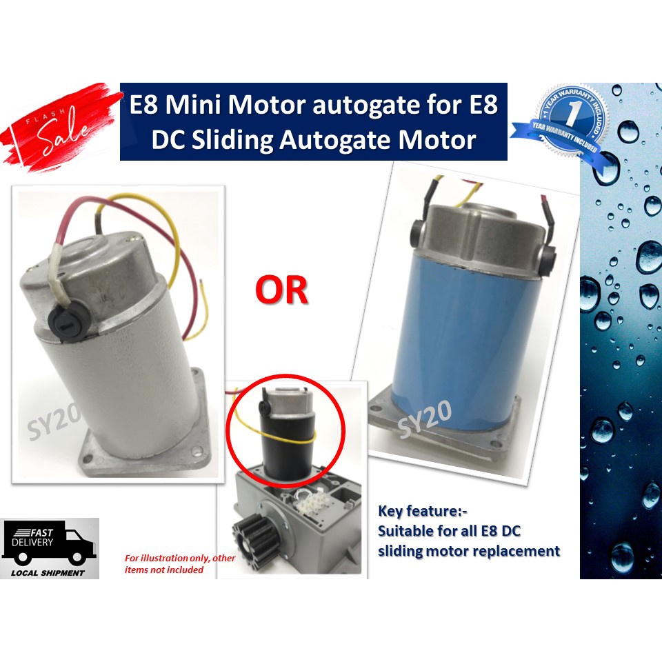 E8 Mini Motor autogate for E8 DC Sliding Autogate Motor | Shopee Malaysia