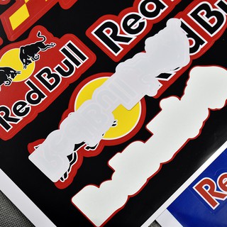 45cmX32cm Red Bull Helmet Graphic Bike Sticker | Shopee Malaysia