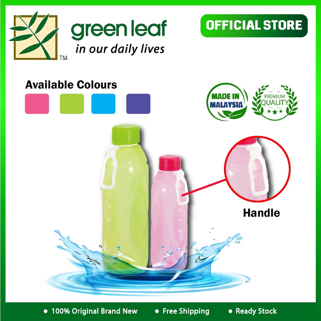 Greenleaf Drinking Bottle With Handle 550ml / 1100ml | Shopee Malaysia