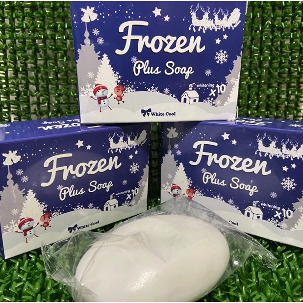 [100% Thai Ori] Frozen Plus Soap Collagen Infused Whitening Brightening ...