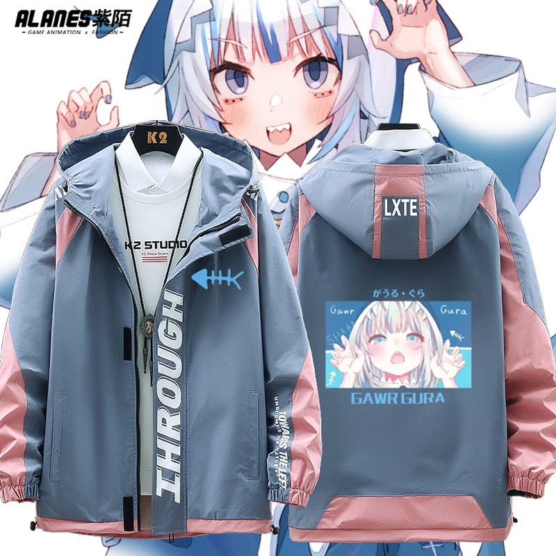 vtuber Hololive Gawr gura jacket | Shopee Malaysia