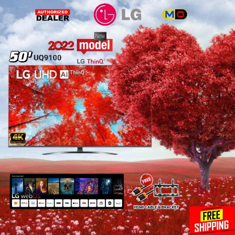 LG 2022 New Model LED TV Slim Design 50UQ9100 | Shopee Malaysia