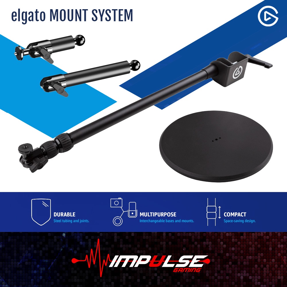 Corsair Elgato Multi Mount Modular Rigging System - Heavy Base, Flex ...
