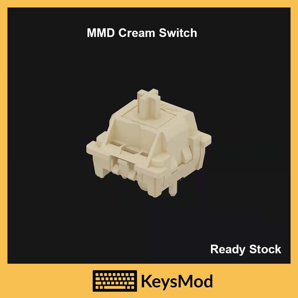 Full POM MMD Cream Switch V2 (kailh cream switches alternate) | Shopee ...