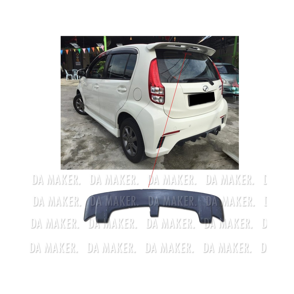 PERODUA MYVI LAGI BEST SE SPOILER REAR SPOILER TOP SPOILER | Shopee ...